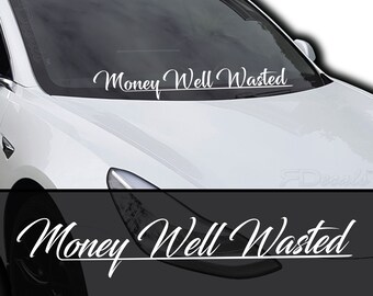 Money Well Wasted Svg - Etsy