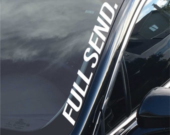 Full Send Sticker | Etsy