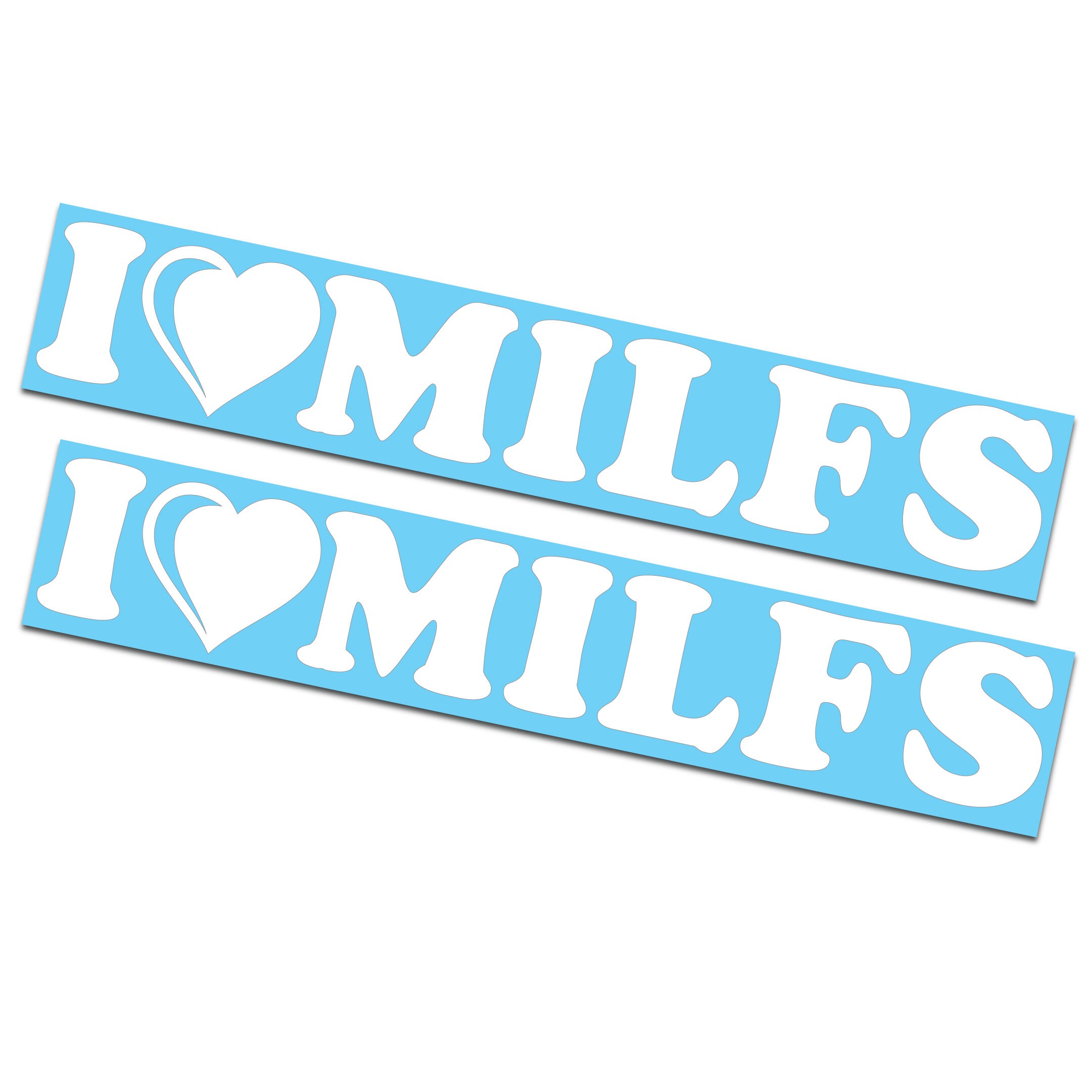 2 Pack I Love Milfs Decals / Stickers 1.5x9 - Etsy