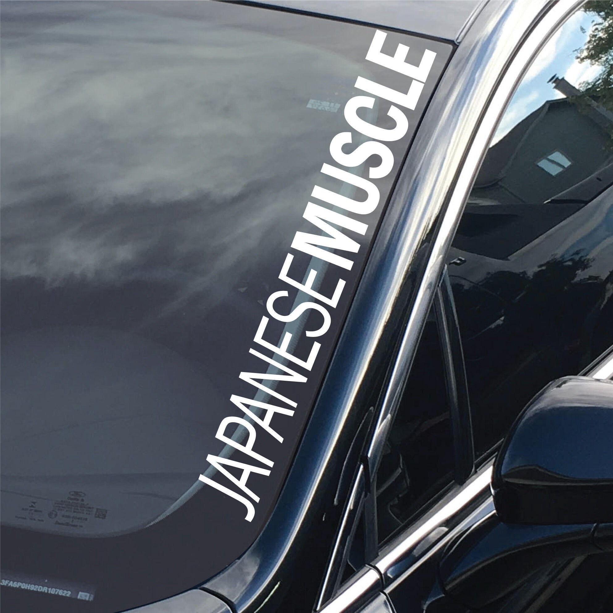 Japanese Muscle Side A Pillar Windshield Banner Decal / - Etsy