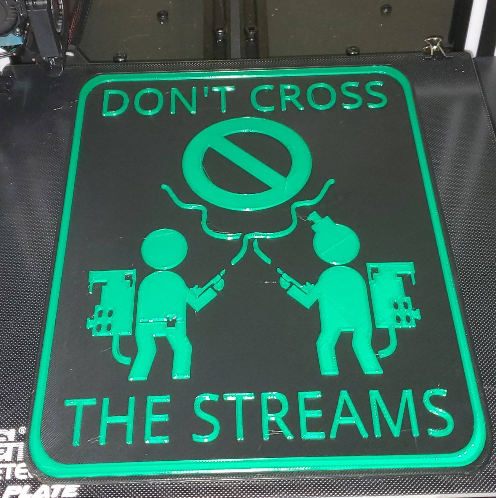 Ghostbusters Don't Cross the Streams Bathroom Sign. - Etsy