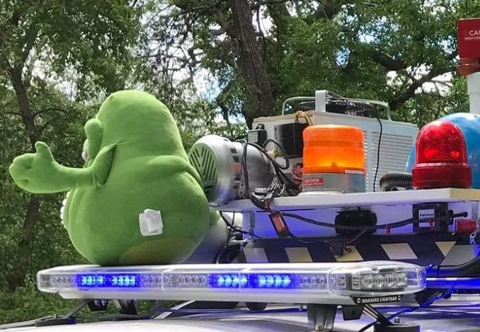 Ghostbusters Ecto 1 Roof Rack Replica Federal Siren - Etsy Norway