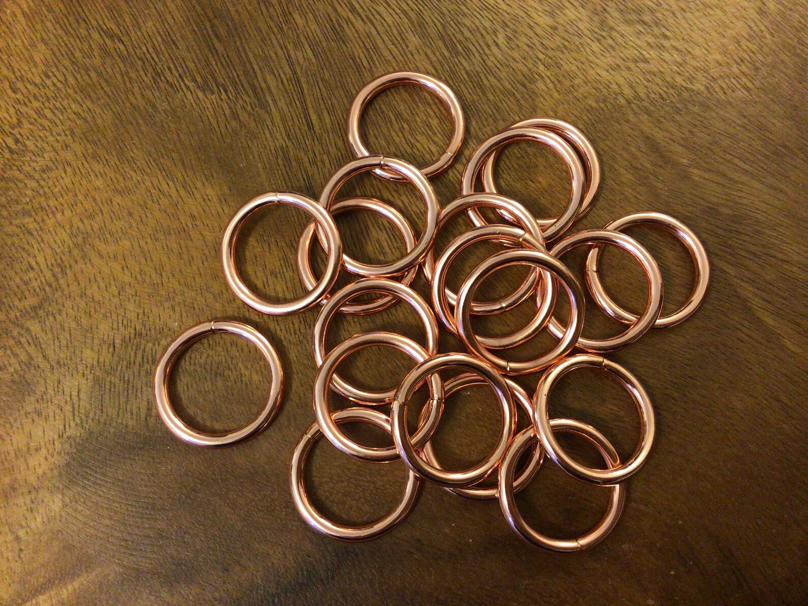 Various Sizes Welded D / O Rings Welded O Rings Matte Black D | Etsy
