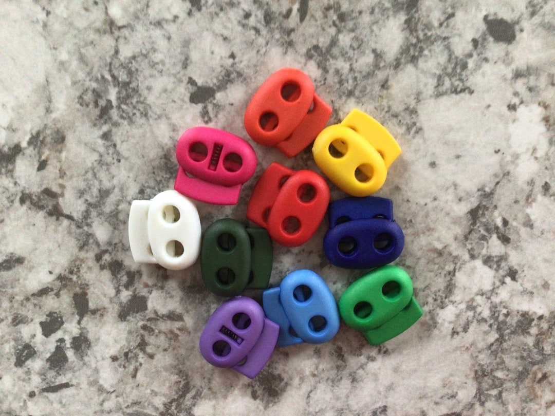 Paracord Toggle Cord Locks, Spring Loaded Plastic Elastic & Cording ...