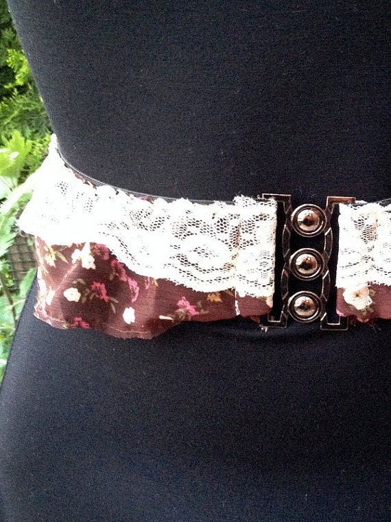 Summer Boho Belt Bohemian Accessories Elastic Belt Fashion Lace and ...