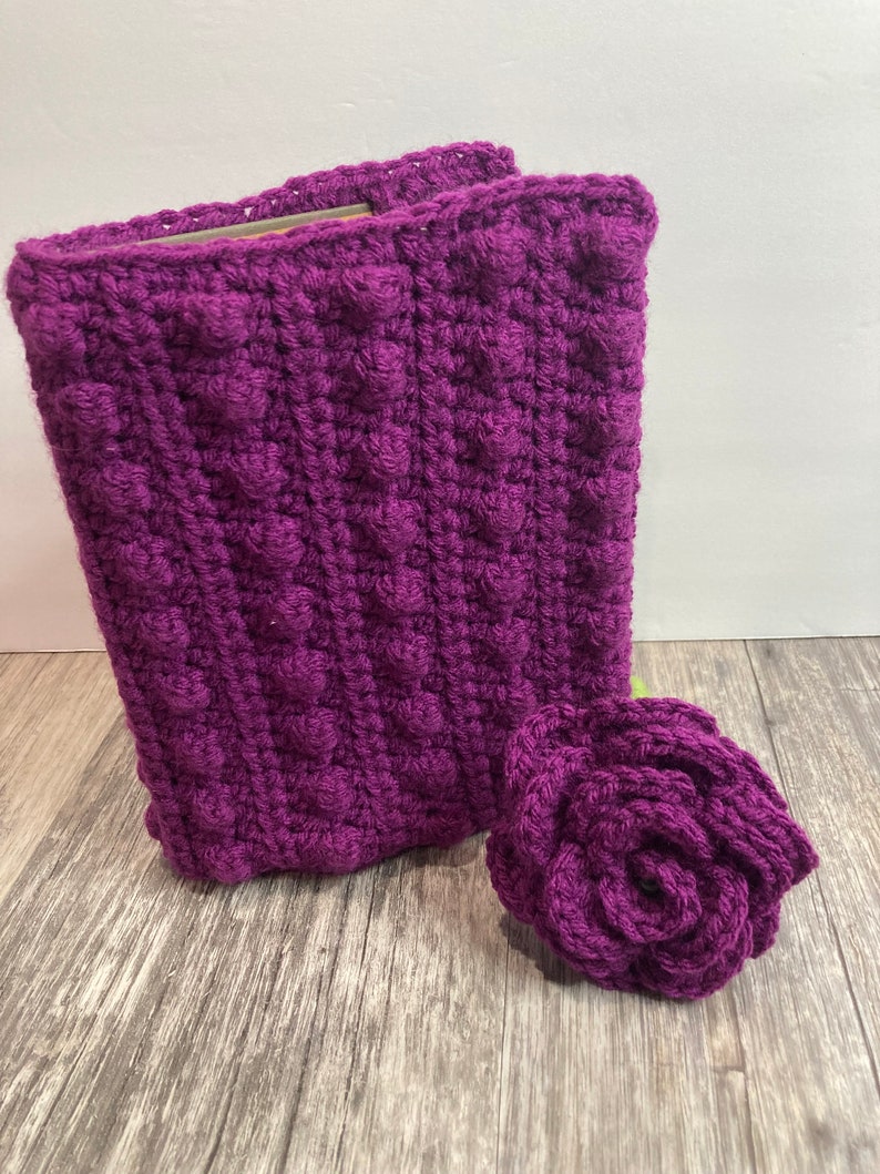 Crochet Journal Cover and Pen. Purple - Etsy