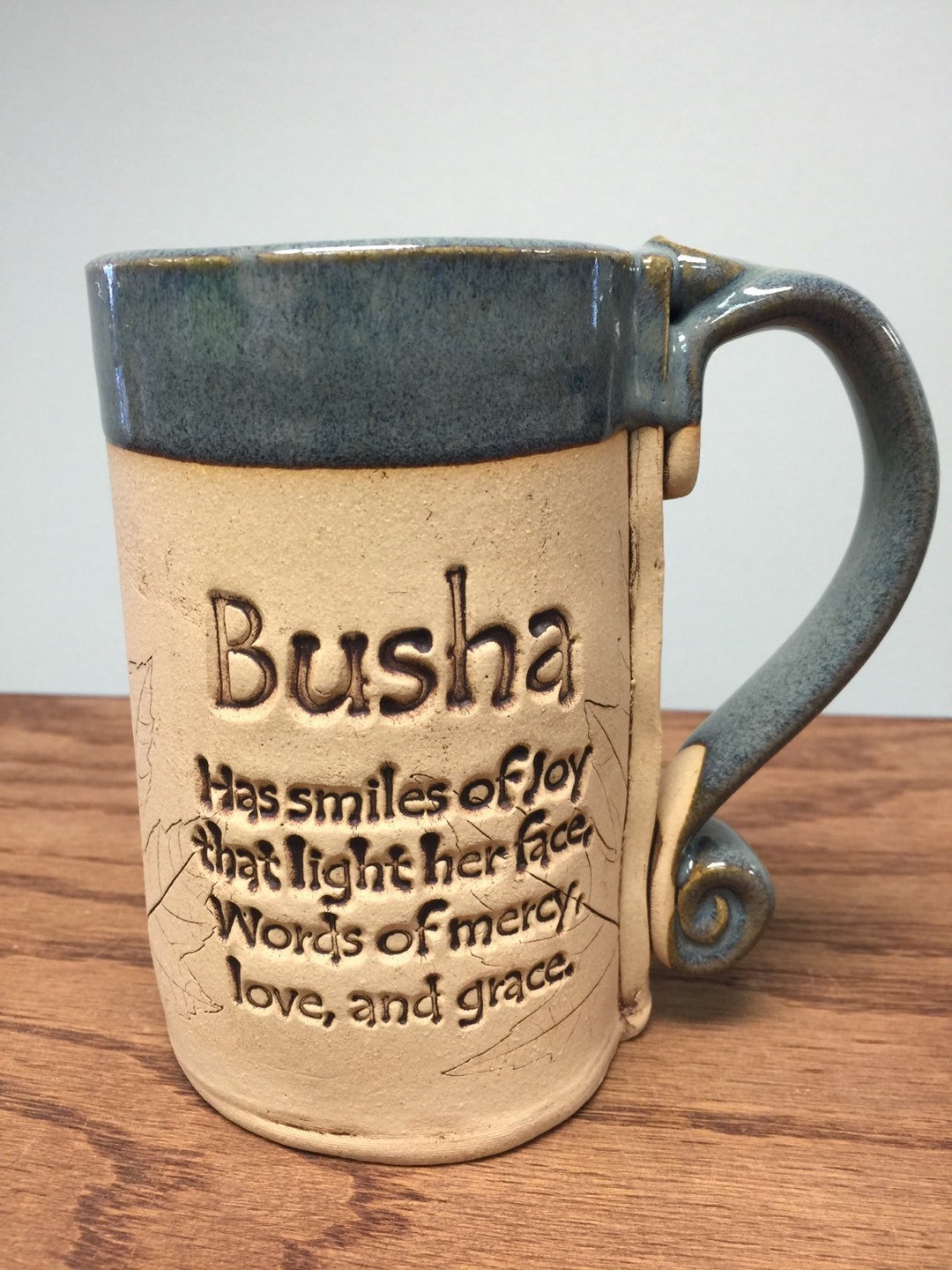 Busha Stoneware Mug - Etsy