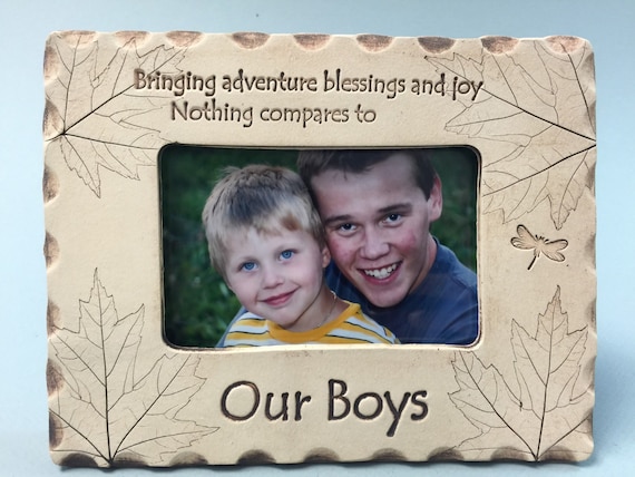 Our boys frame family frames kids frames mom frame dad | Etsy