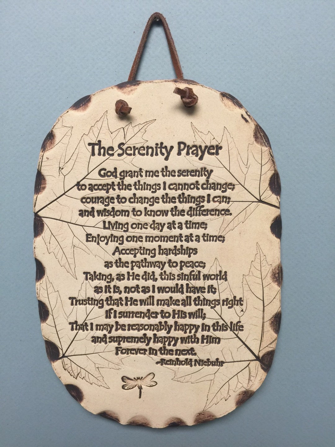 The Serenity Prayer, God Grant Me the Serenity, Poem Tiles - Etsy