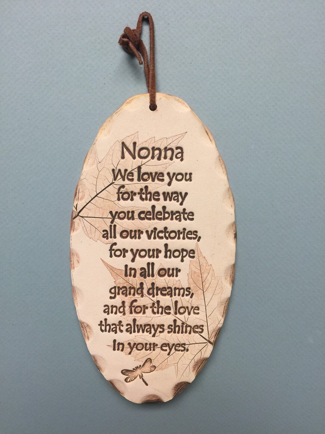 Nonna Tile, Nonna Poem Tile - Etsy