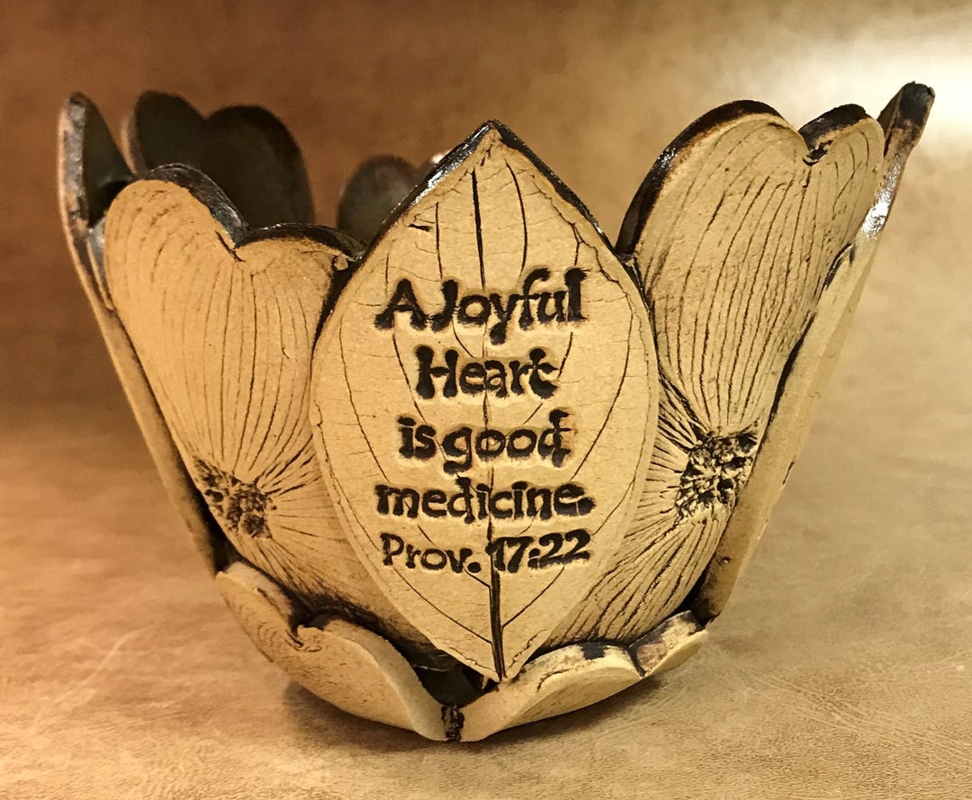 Small Scripture Dogwood Bowl 117 - Etsy