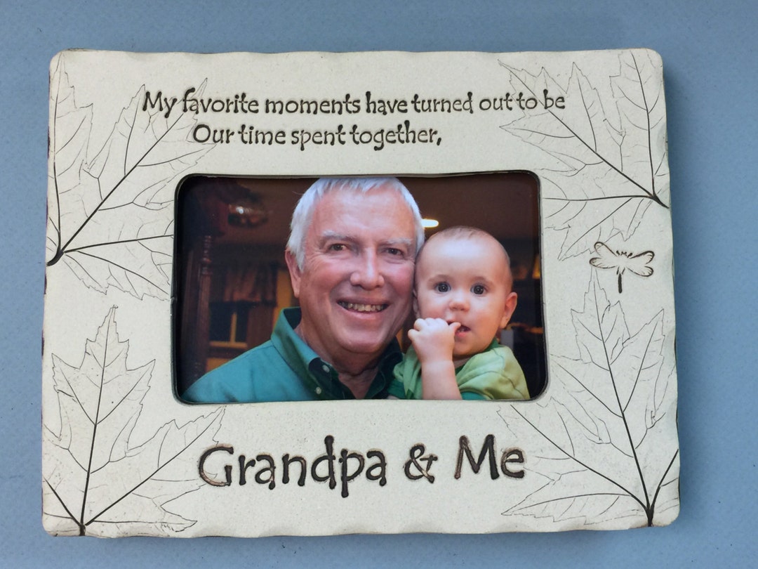 Grandpa Frame, Grandpa Gift, Best Grandpa Gift - Etsy