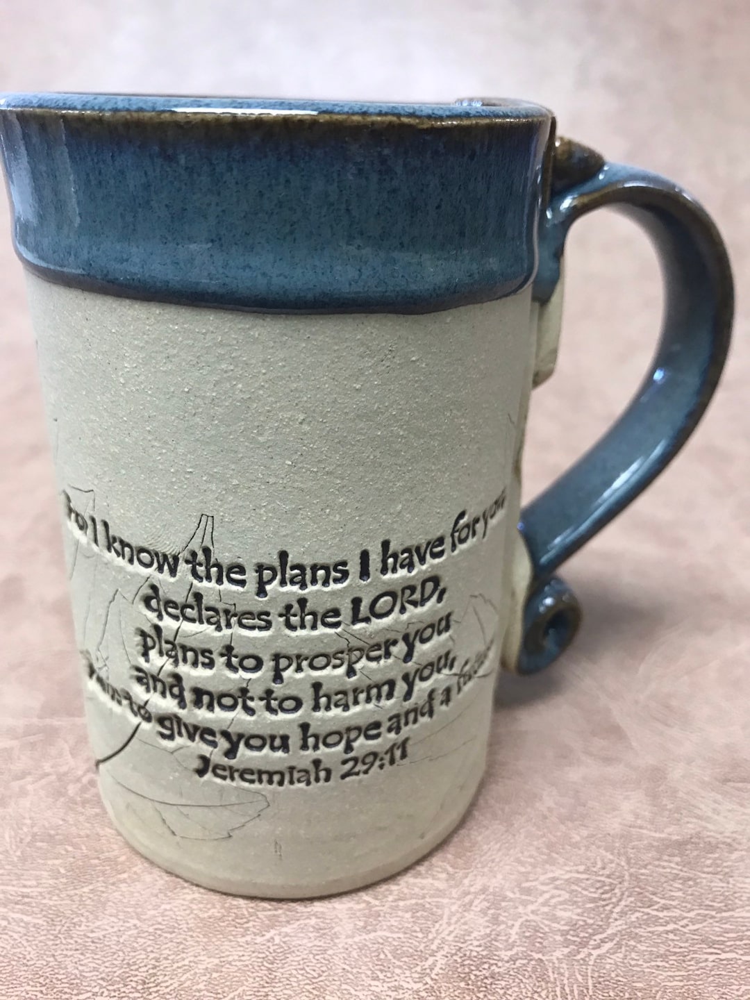 Scripture Stoneware Mug - Christian Gift - Coffee Mug - Best Coffee Mug ...