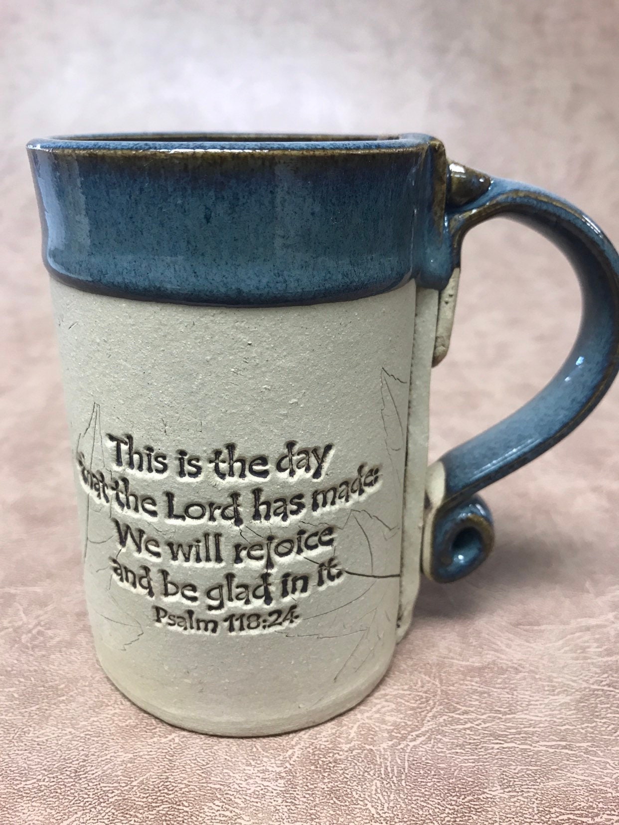 Scripture Stoneware Mug - Etsy