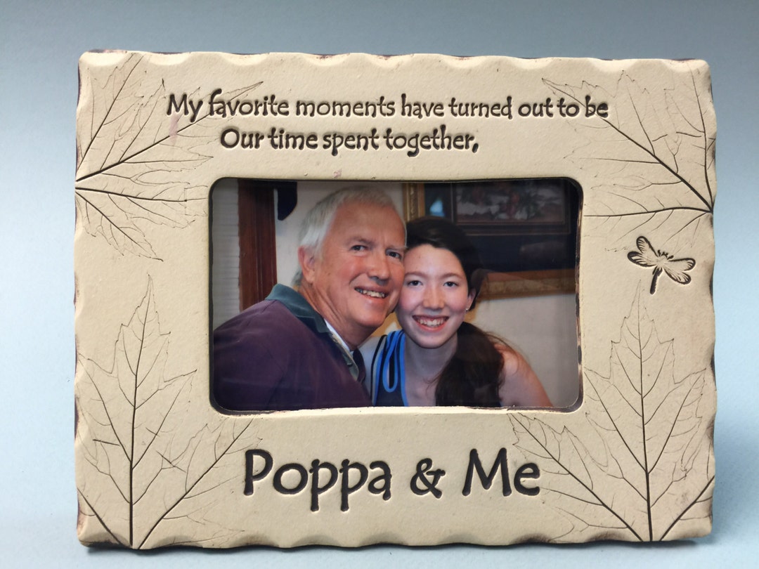 Poppa Frame, Poppa Gift, Best Poppa Gift - Etsy