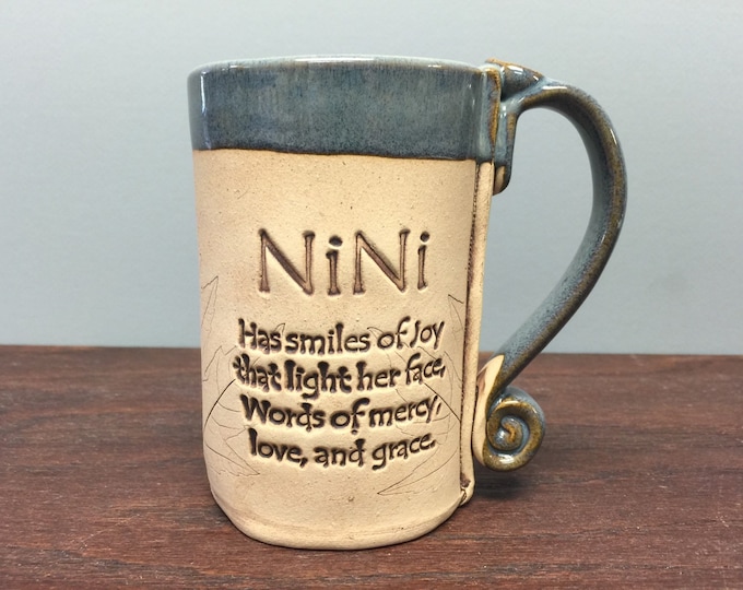 Nini Stoneware Mug - Etsy