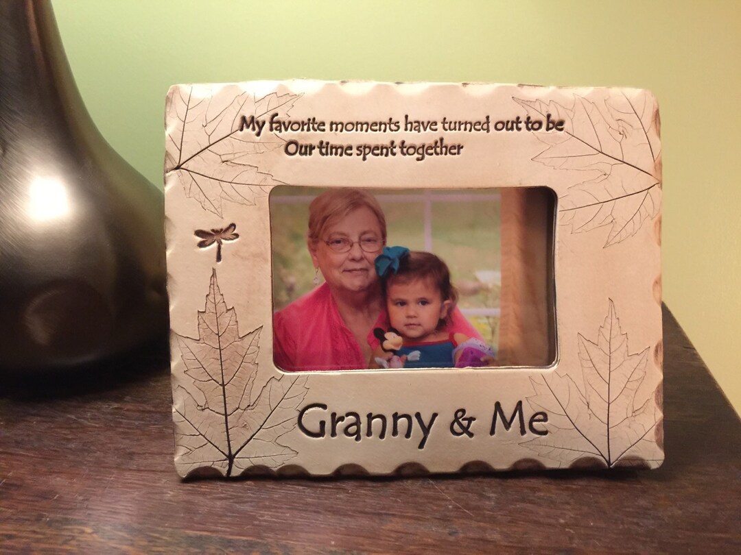 Granny and Me Picture Frame - Etsy