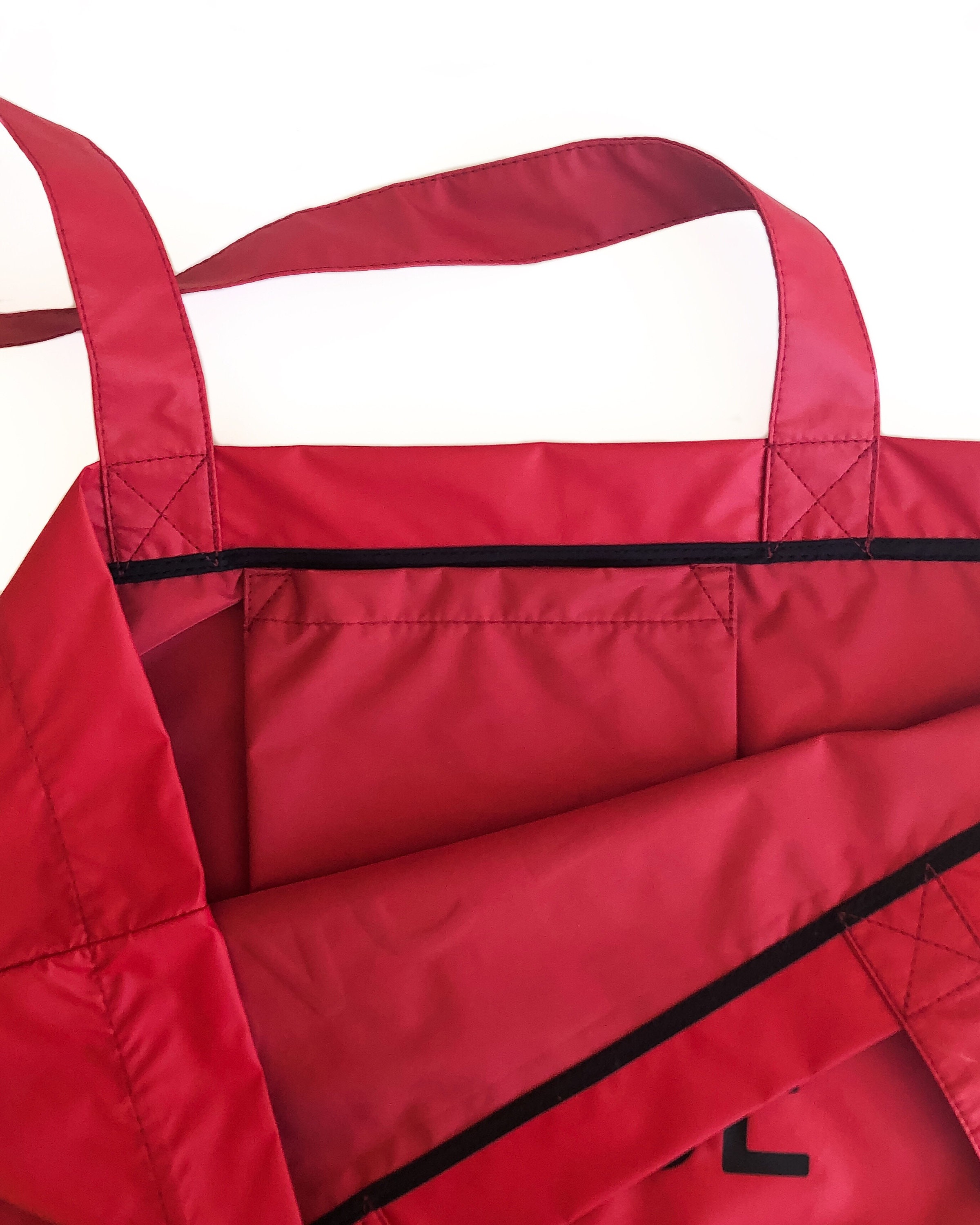 Urban Poster Tote Bag Rojo - Etsy España