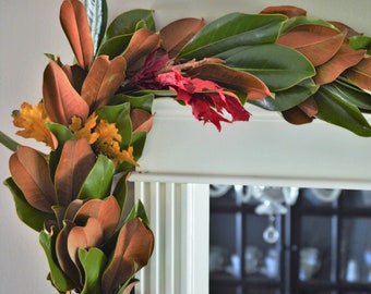Magnolia garland | Etsy
