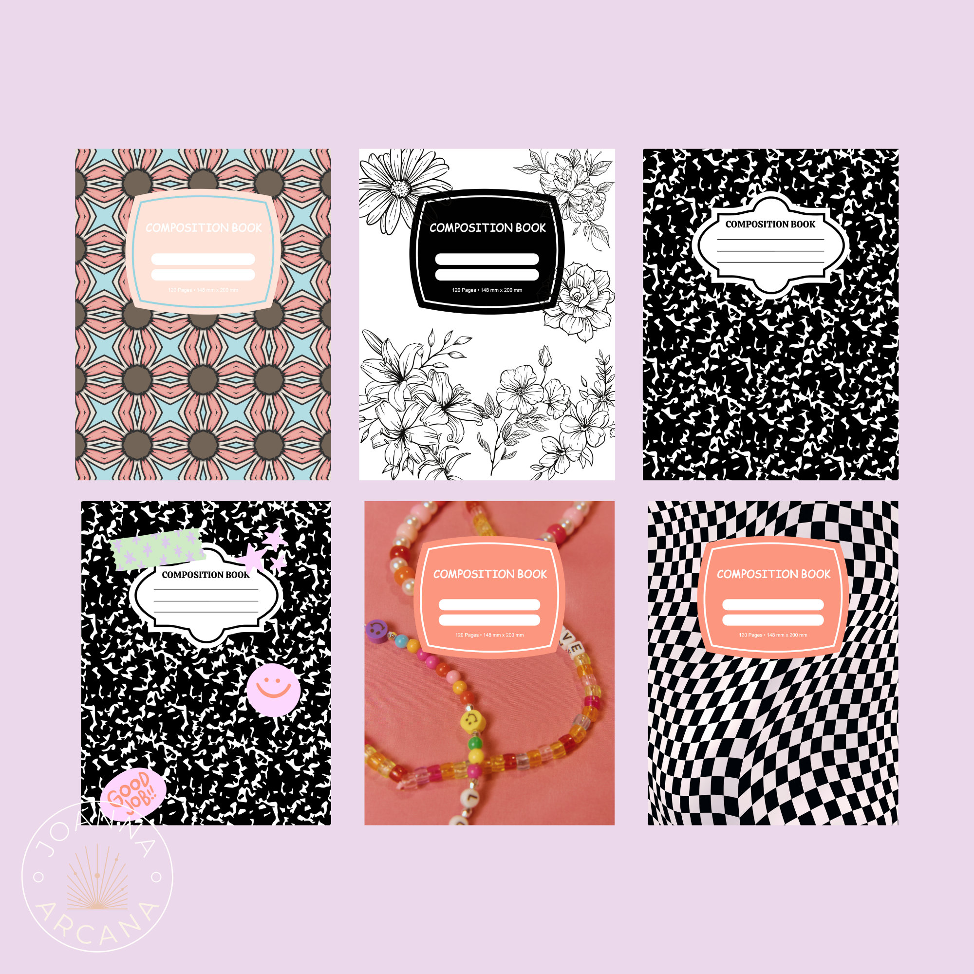 Printable/digital Binder & Goodnotes Notebook Covers 13 Unique - Etsy