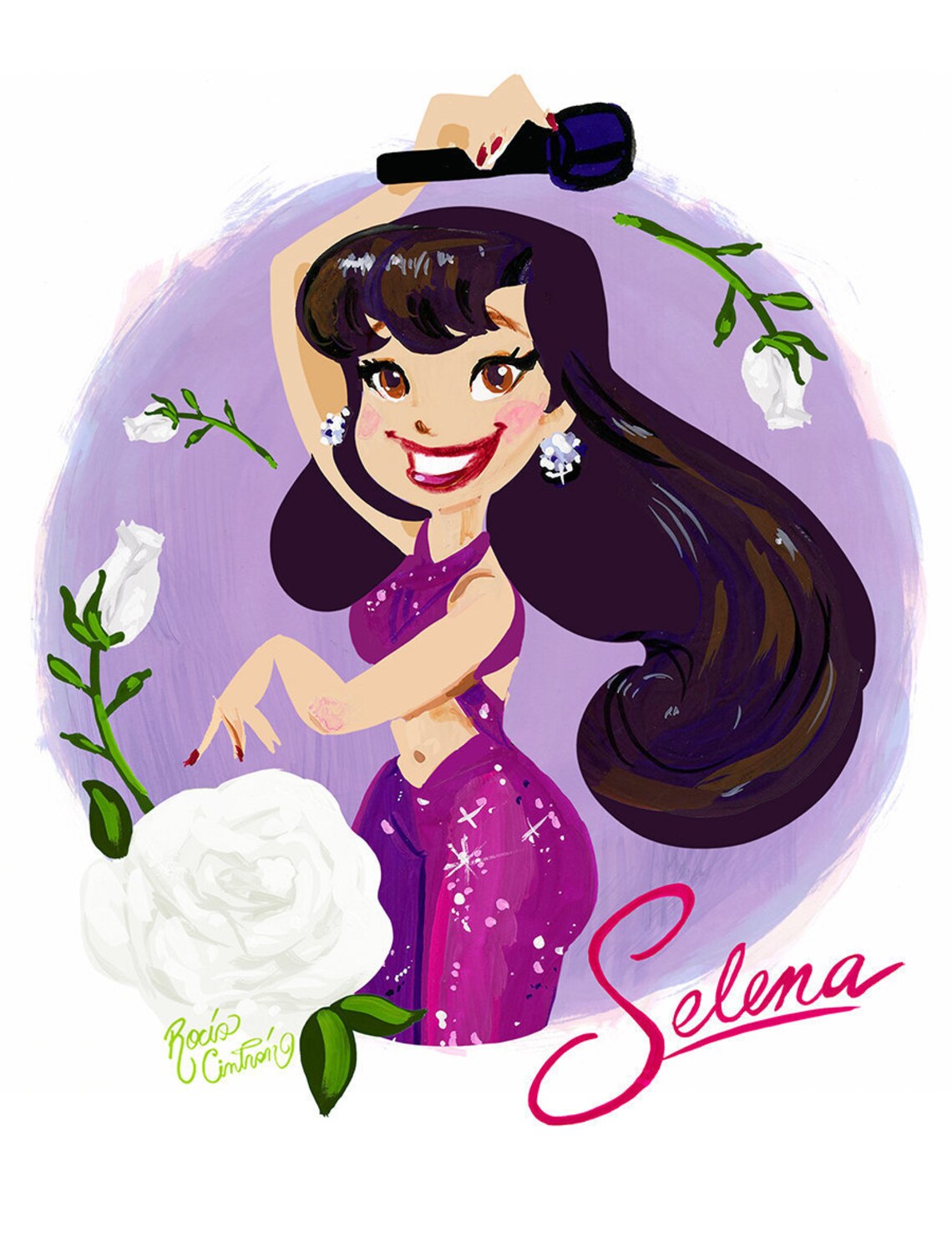 Selena Print - Etsy