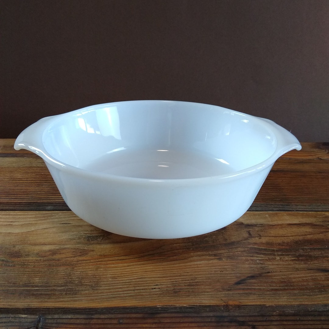 Vintage Fire King Glass Casserole Dish - Etsy