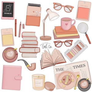 Autumnal Mysteries Clip Art | Fall, Books, Reading Clipart Png Images ...