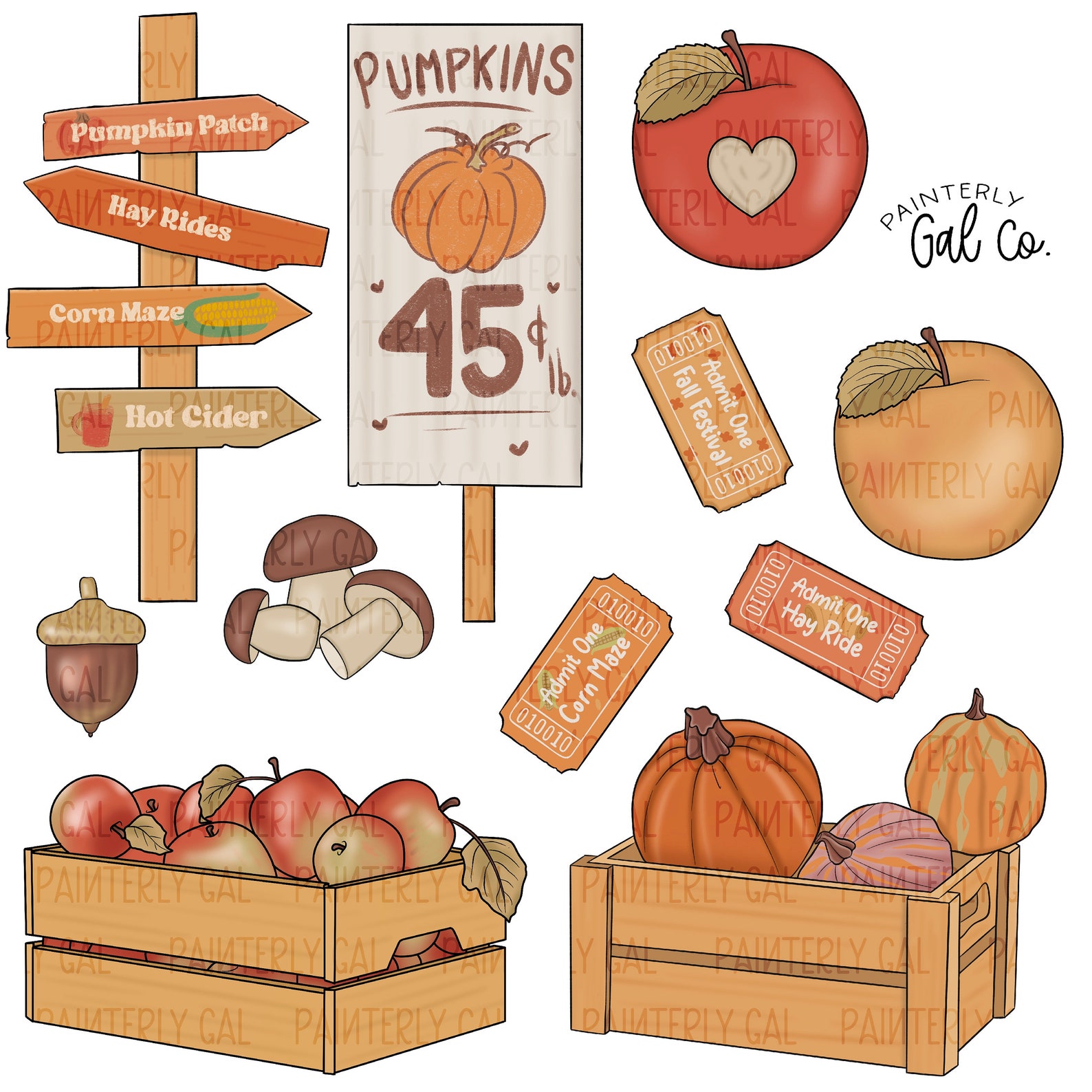Fall Festival Clip Art Images - Etsy