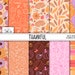 Retro Vibes Digital Papers Abstract 90s 80s 70s Seamless Patterns ...