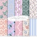 Vintage Romance Digital Papers | Vintage Floral Seamless Patterns ...