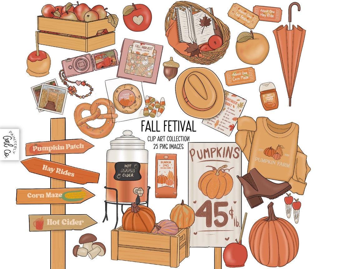 Fall Festival Clip Art Images - Etsy