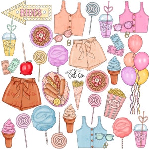 Festival Fun Clip Art | Fair, Carnival, Circus Clipart PNG Images ...