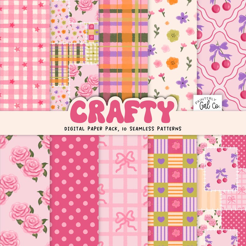 Hand Painted Papers - Etsy