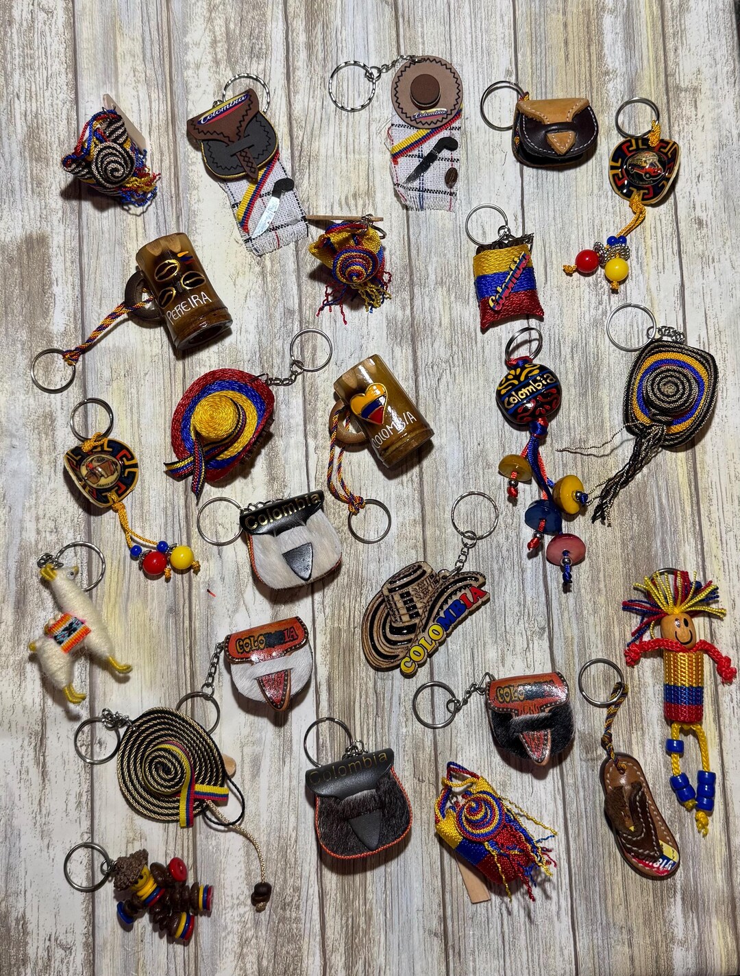 Colombian Keychains - Etsy