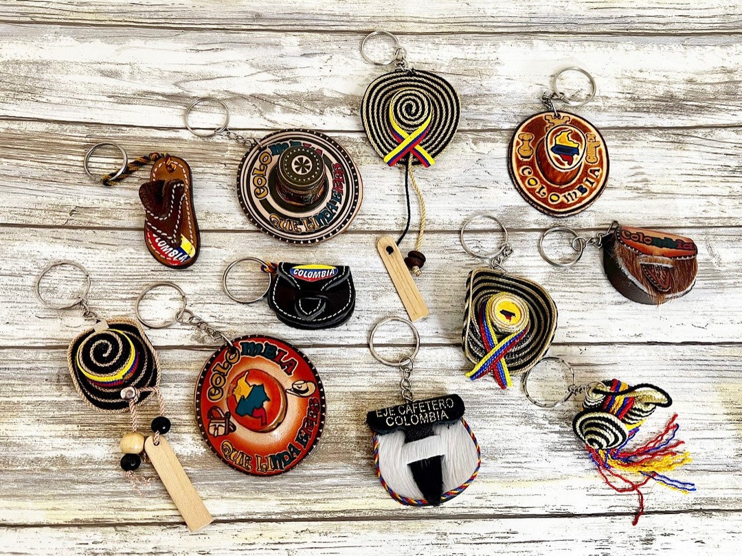 Colombian Keychains - Etsy