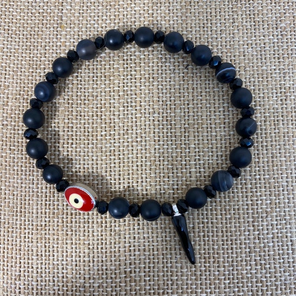 Cornicello and Evil Eye Bracelet - Etsy