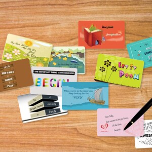 25 Motivational Mini Quote Cards | Motivational Prints | Card Set ...