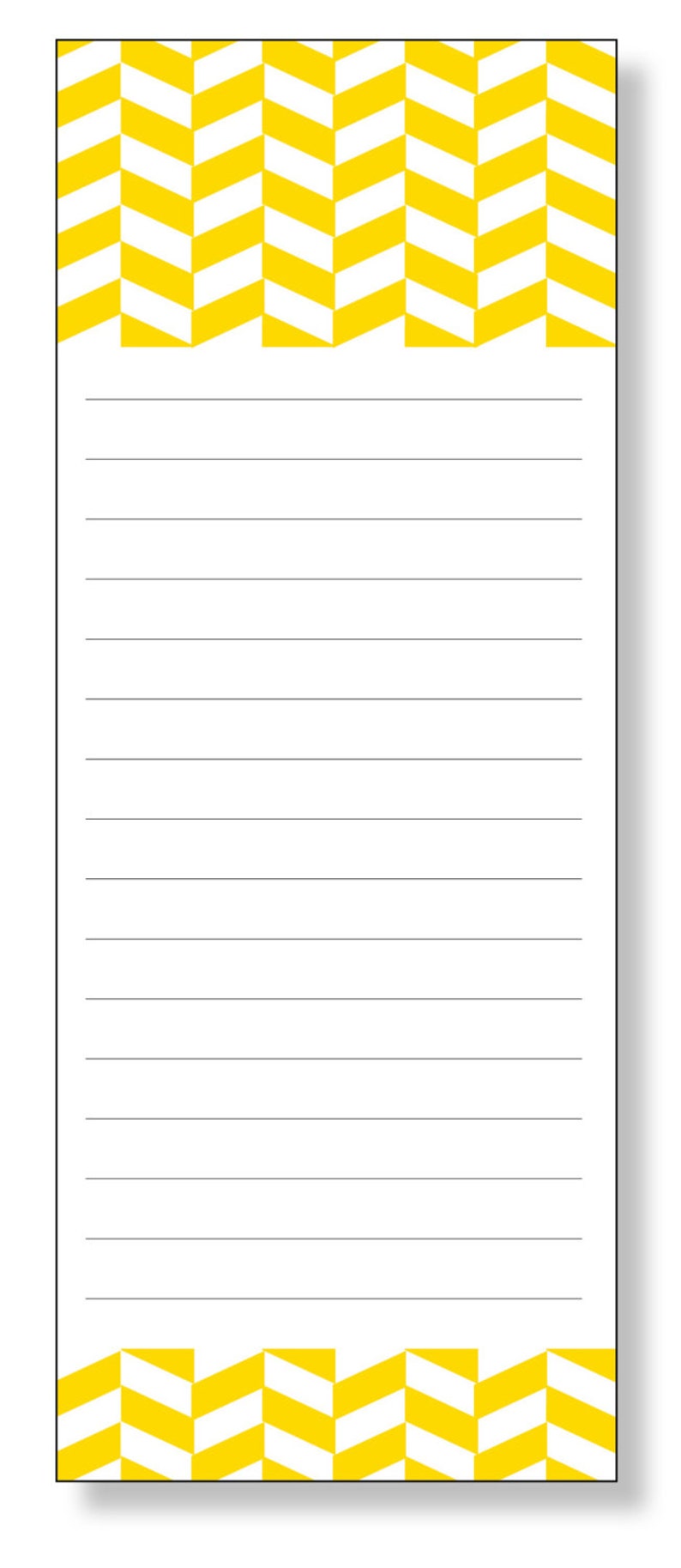 Set of 6 Note Pads Multicolor Notepads 50 Sheets Writing Pad Tear Away ...