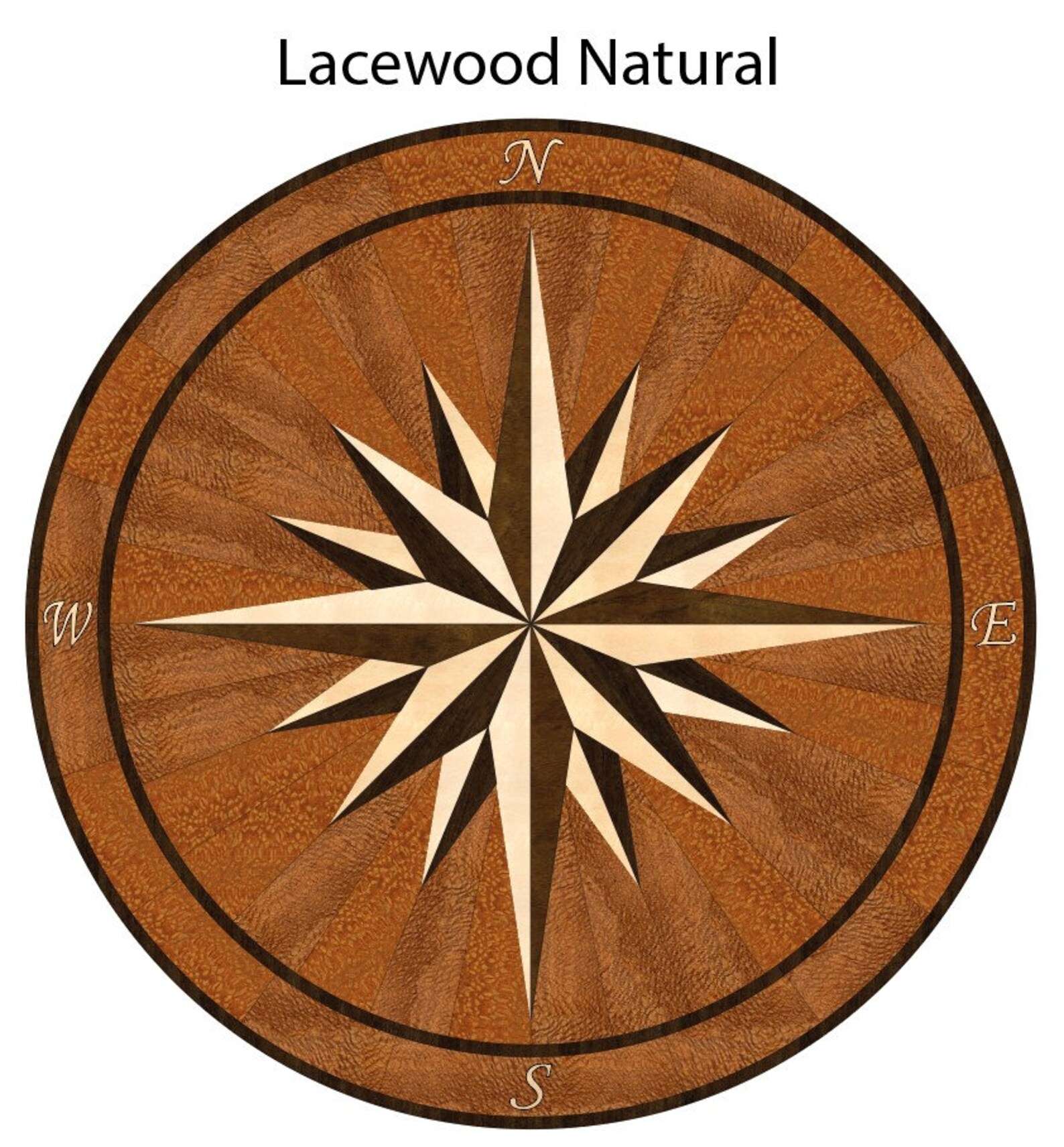 16-point Compass Rose W/nautical Border - Etsy