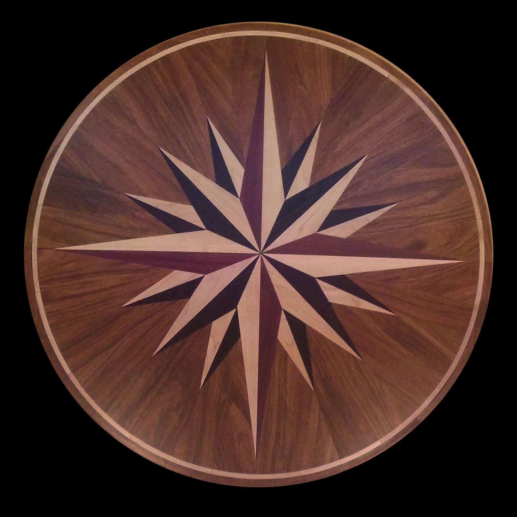 16 Point Compass Rose - Etsy