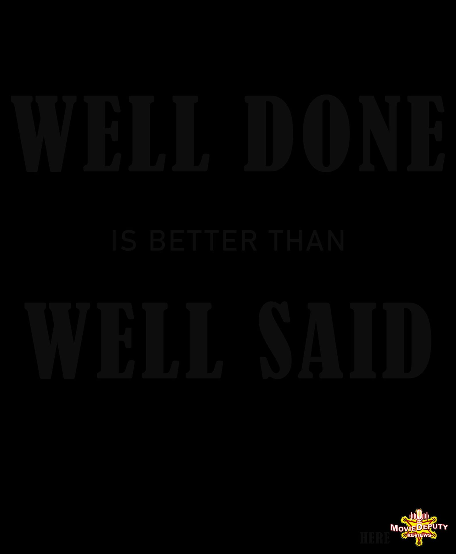 Well Done is Better Than Well Said .png Digital Image - Etsy