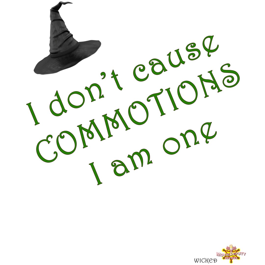 I Don't Cause Commotions, I Am One .png Digital Image - Etsy