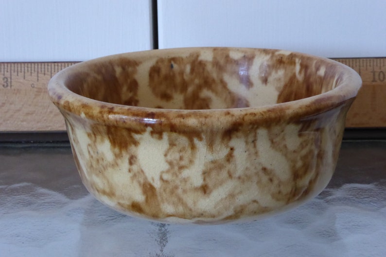 American Antique Sponge Ware Bowl - Etsy