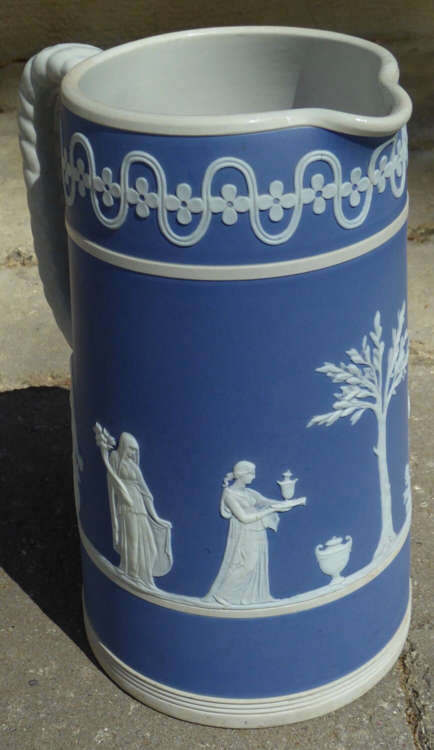 Dudson, Staffordshire, Jasperware Pitcher - Etsy Australia