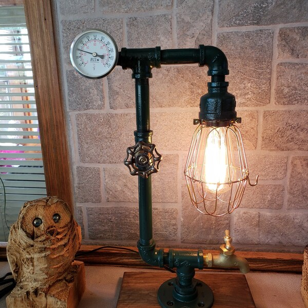 Edison Table Lamp - Etsy