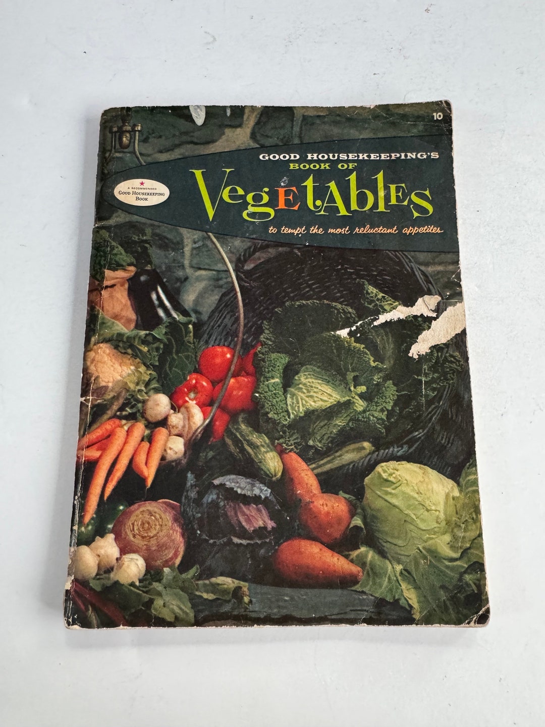Vintage Vegetables Book - Good Housekeeping Cookbook - 1950s Cookbook ...