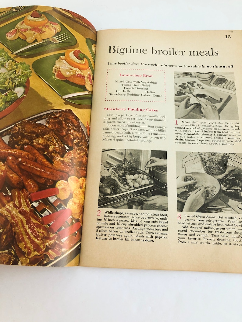 Shortcut Cooking Pamphlet Easy Recipes Vintage Recipes - Etsy