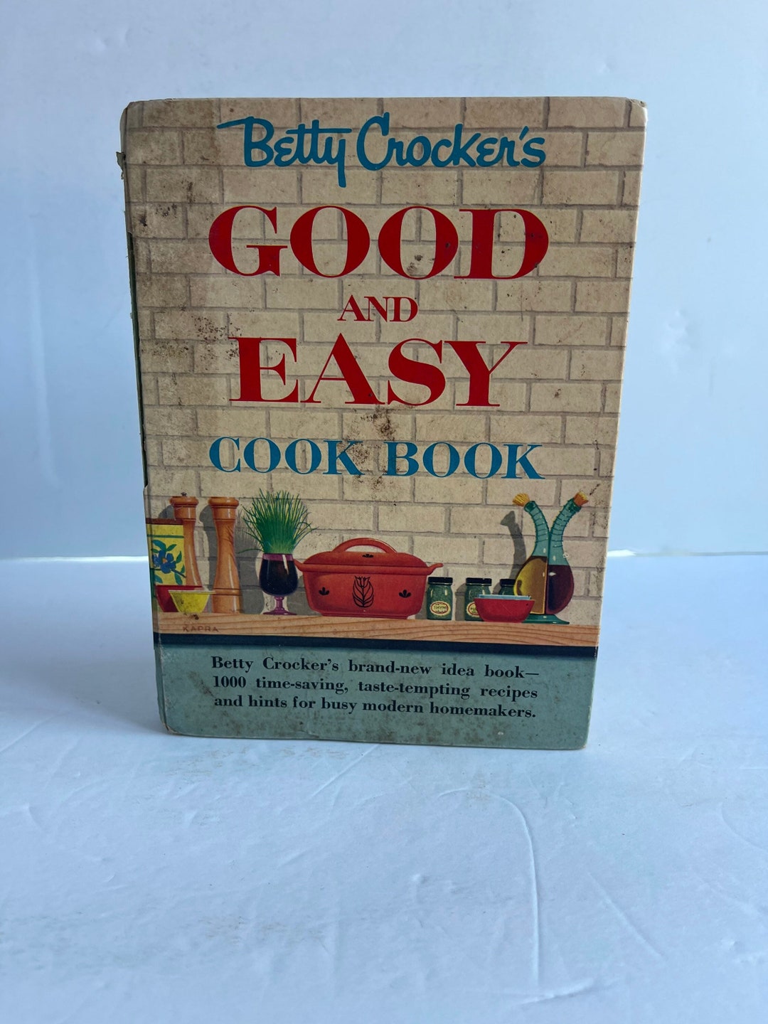 Vintage Betty Crocker Cookbook Good and Easy 1950s Cookbook Vintage ...