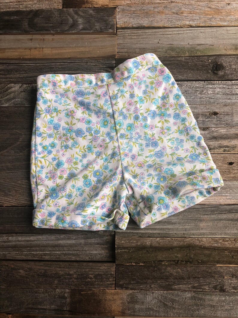Vintage Toddler Shorts - Floral Shorts - Kids Clothing - Vintage ...