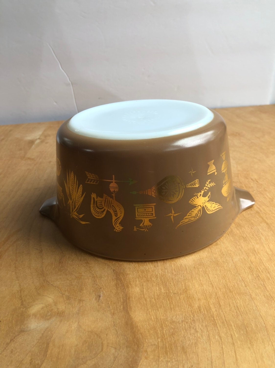 Pyrex Early American 473 Pyrex Casserole Brown Pyrex - Etsy